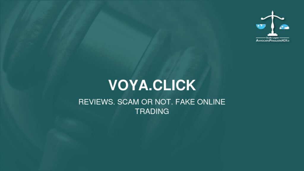 voya.click: recensioni truffa oppure no. Avvocato per truffa on line ...